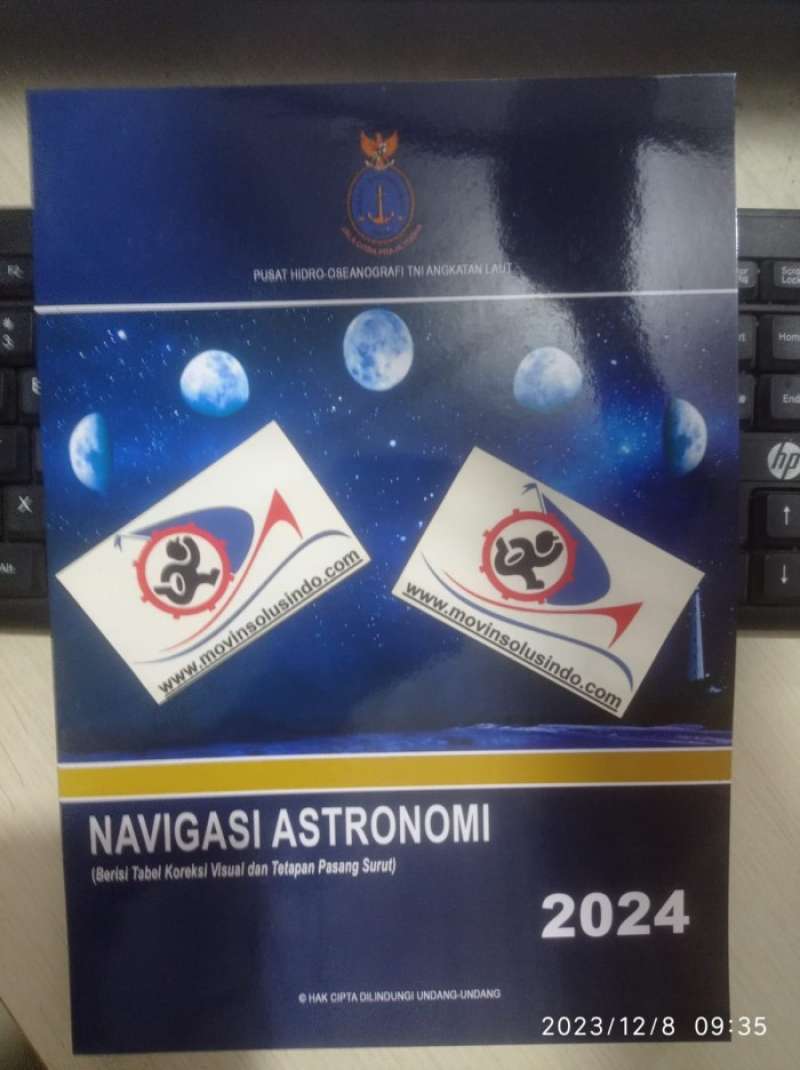 Jual Buku Navigasi Astronomi 2024 Pengganti Buku Daftar Ilmu Pelayaran ...