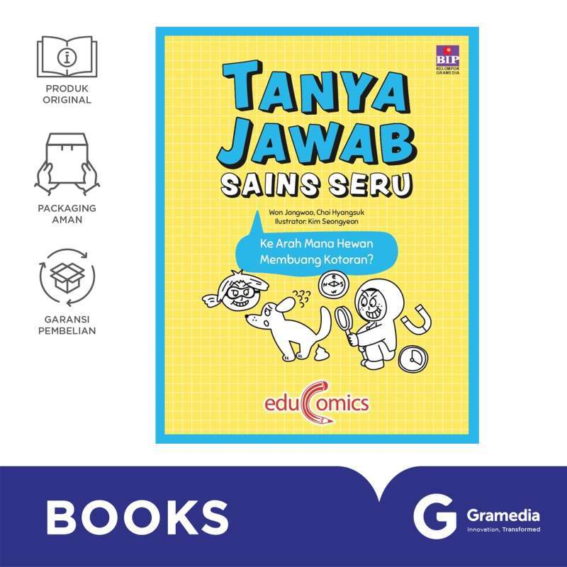 Promo Buku Seri Tanya Jawab Sains Seru: Ke Arah Mana Hewan Membuang ...