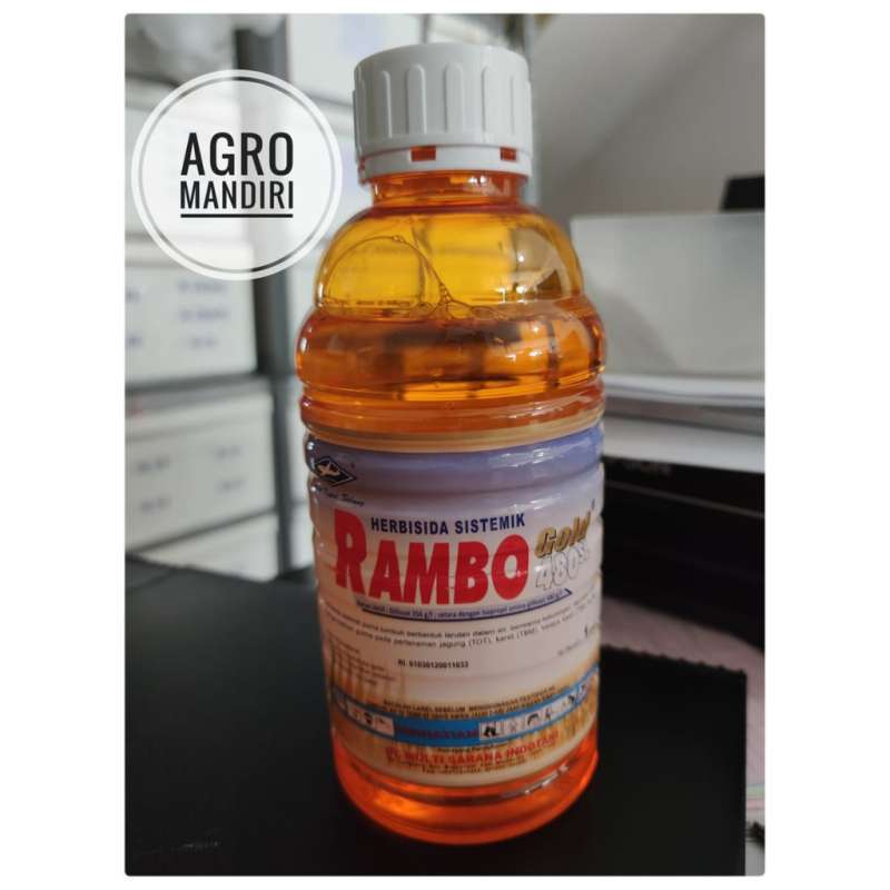 Jual Rambo 480sl 1 Liter Herbisida Pembasmi Rumput & Alang-alang Di ...