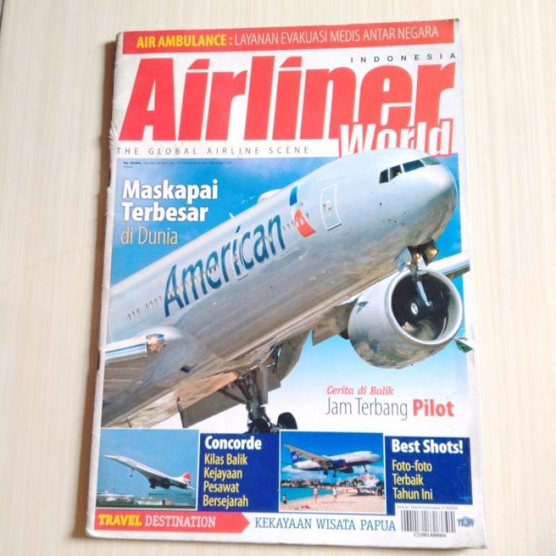 Jual Majalah Airliner World No.4 Cover Maskapai Terbesar Di Dunia Di Seller Sangninja ...