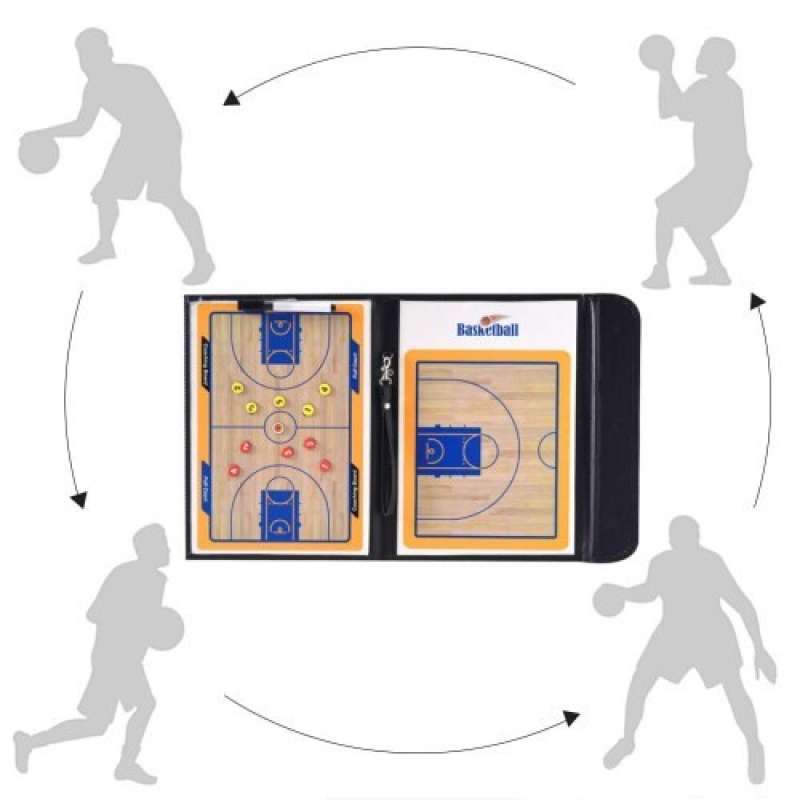 Jual Papan Strategi Basket Magnet Pelati Taktik Folding Basketball ...