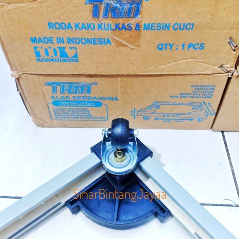 Jual Trm Roda Kaki Kulkas 1 Pintu 2 Pintu Roda Alas Mesin Cuci 1 Tabung ...