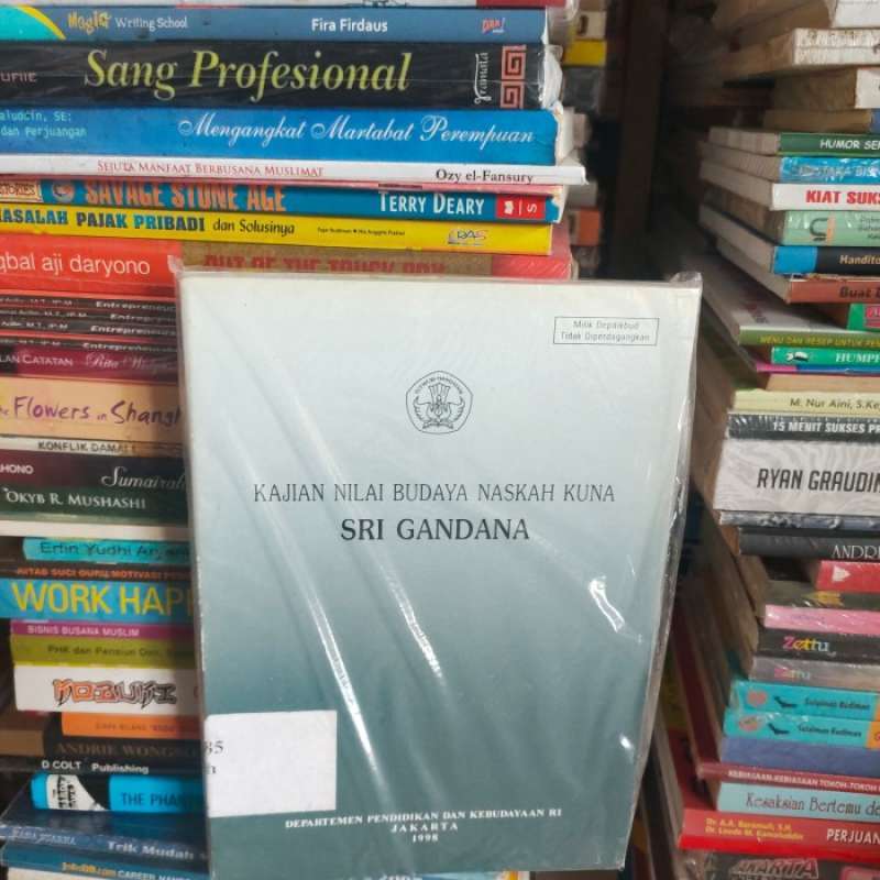 Jual Kajian Nilai Budaya Naskah Kuna Sri Gandana Di Seller Hachi - Cengkareng Timur, Kota ...