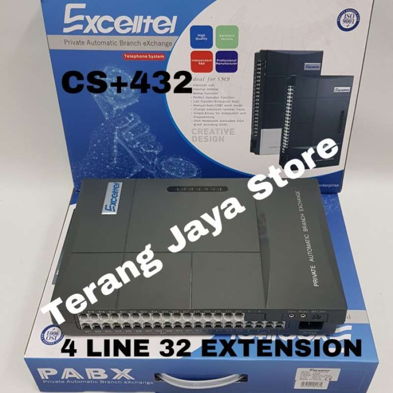Promo Excelltel Pabx Cs+432 Pabx Excelltel Cs+432 4 Line 32 Extension ...