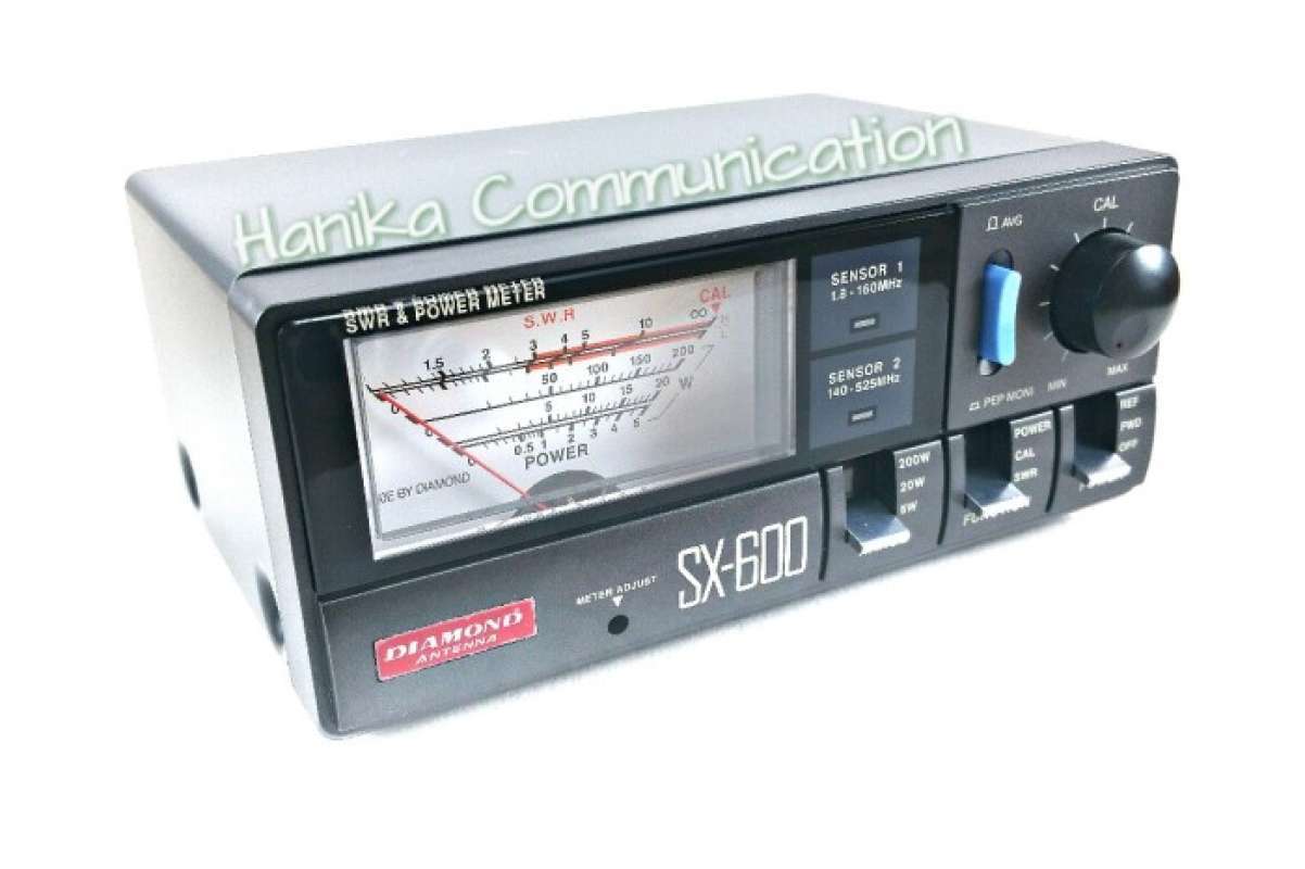 Promo Diamond Antenna Sx-600 Swr Power Meter Sx600 Ht Kabel Frekuensi ...