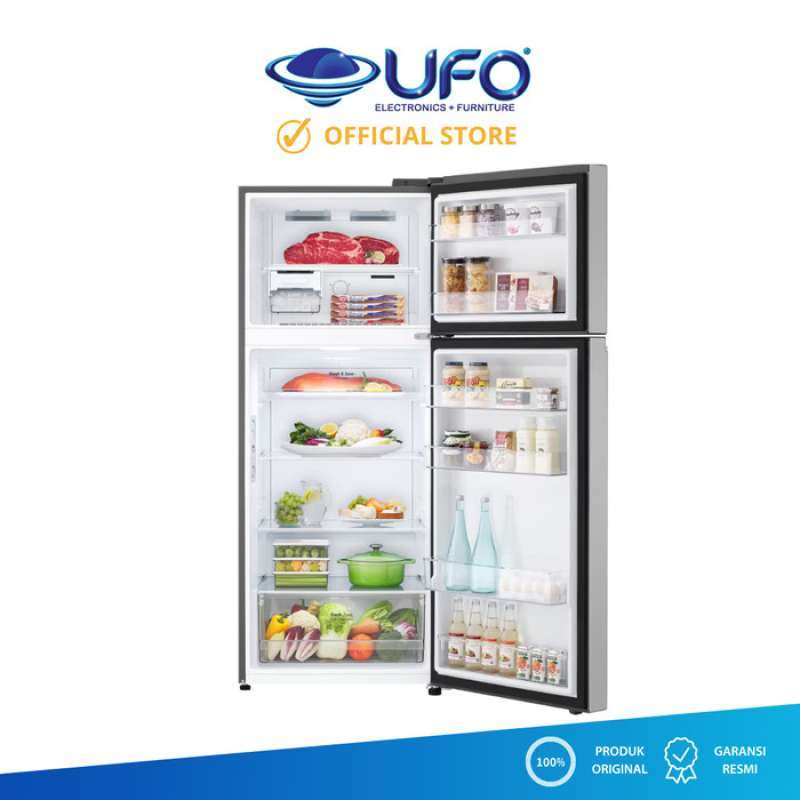 Jual Lg Gnb392pffb Kulkas 2 Pintu Besar Smart Inverter Compressor 395l ...