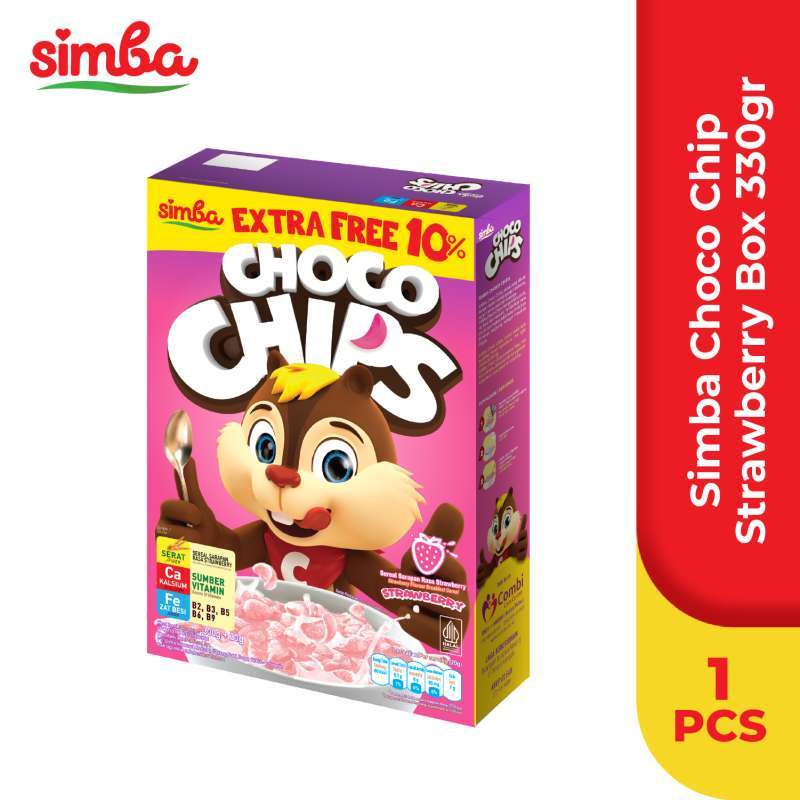 Jual Simba Choco Chips Strawberry Box 300gr Di Seller Simba Store - Pegadungan-2, Kota Jakarta ...