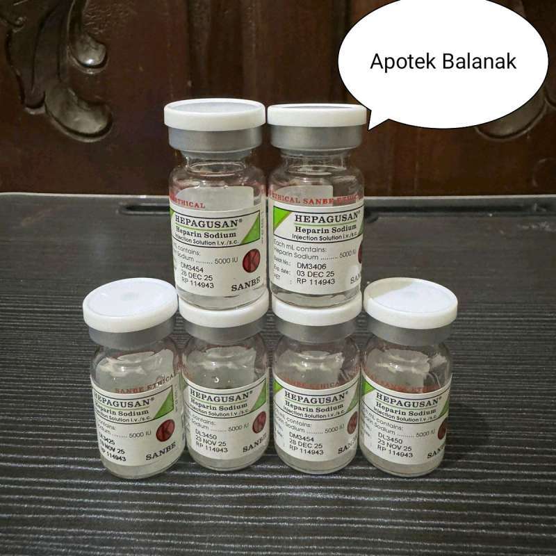 Jual Hepagusan/injeksi/vial/eceran Di Seller Apotek Balanak - Kayu ...