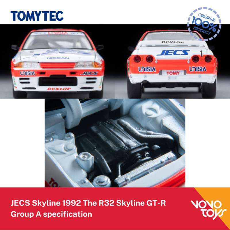 Promo Tomica Limited Vintage Tlv-n234d Jecs Skyline 1992 Gtr R32 ...