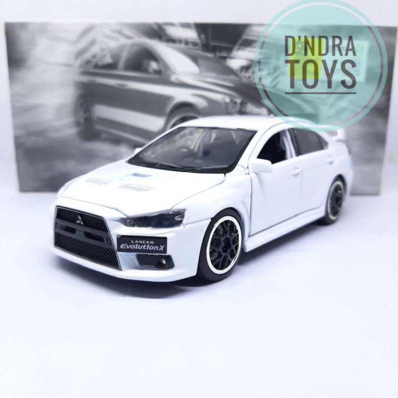 Promo Diecast Miniatur Mobil Mitsubishi Lancer Evolution X Jackiekim 1: ...
