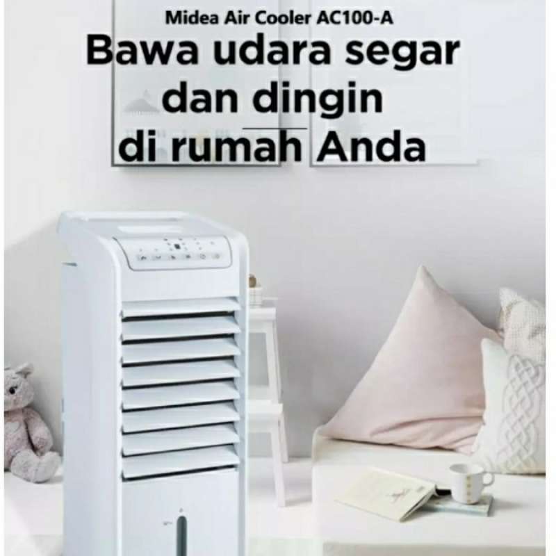 Jual Midea Air Coller Ac 100 A 6liter + Remote Garansi Resmi Packing ...