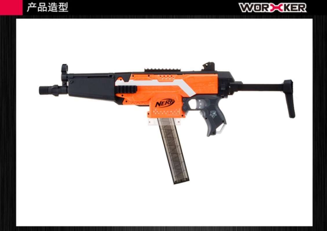 Promo Nerf Worker Mod Talon Short Dart Slanted/angled Mag 18 Darts ...