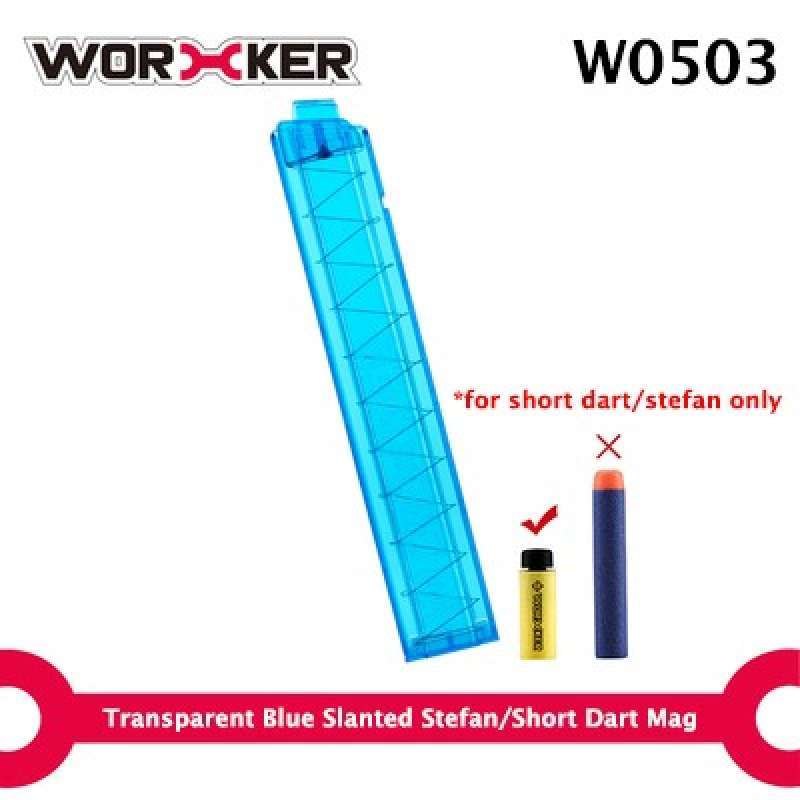 Promo Nerf Worker Mod Talon Short Dart Slanted/angled Mag 18 Darts ...
