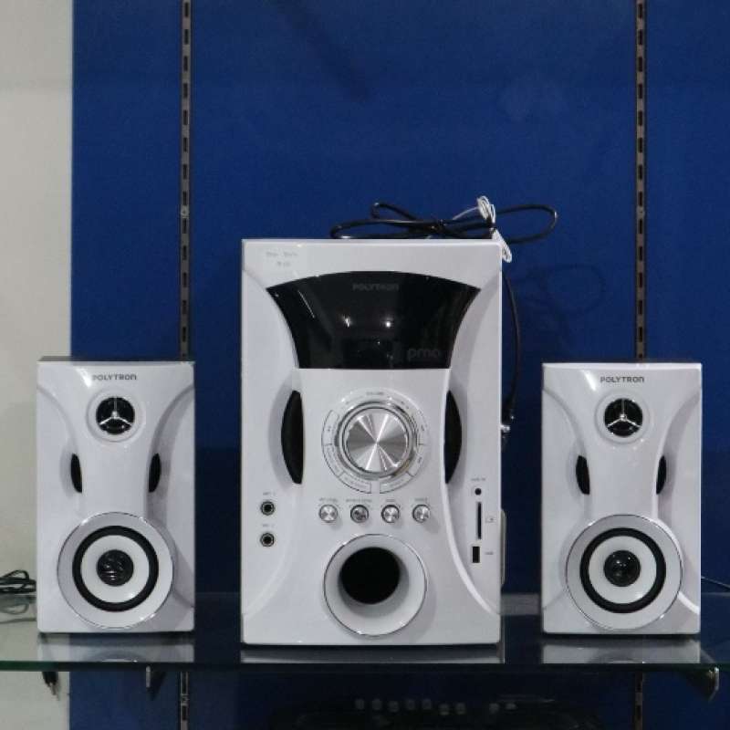 Jual Speaker Polytron Pma 9525 Speaker Bluetooth/usb/aux/fm With Remote ...