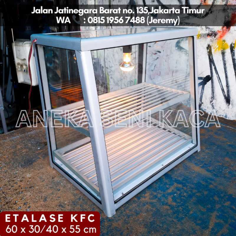 Jual Etalase Kfc Fried Chicken Ayam Goreng Kaca Alumunium Di Seller ...