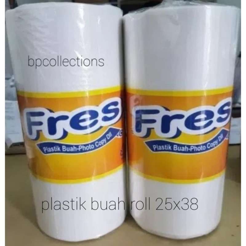 Jual Plastik Hd Roll Buah 25x38 2kg Fotocopy Photocopy Fres Gojek Di ...