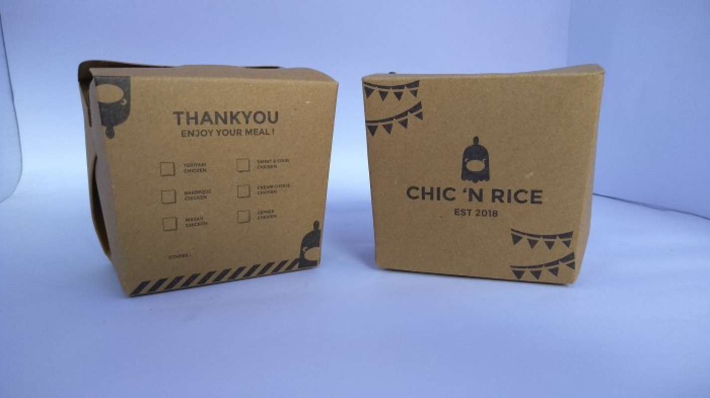 Jual Cetak Kemasan Food Pail Dan Lunch Box Di Seller Shin Store ...