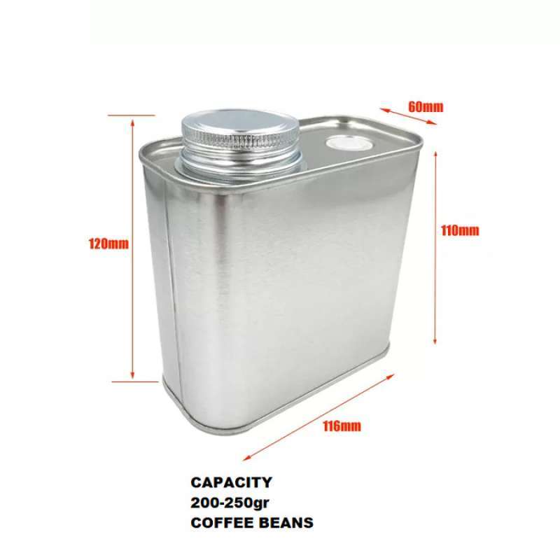 Jual Coffee Beans Can Kaleng Biji Kopi Classic Style Kedap Exhaust ...