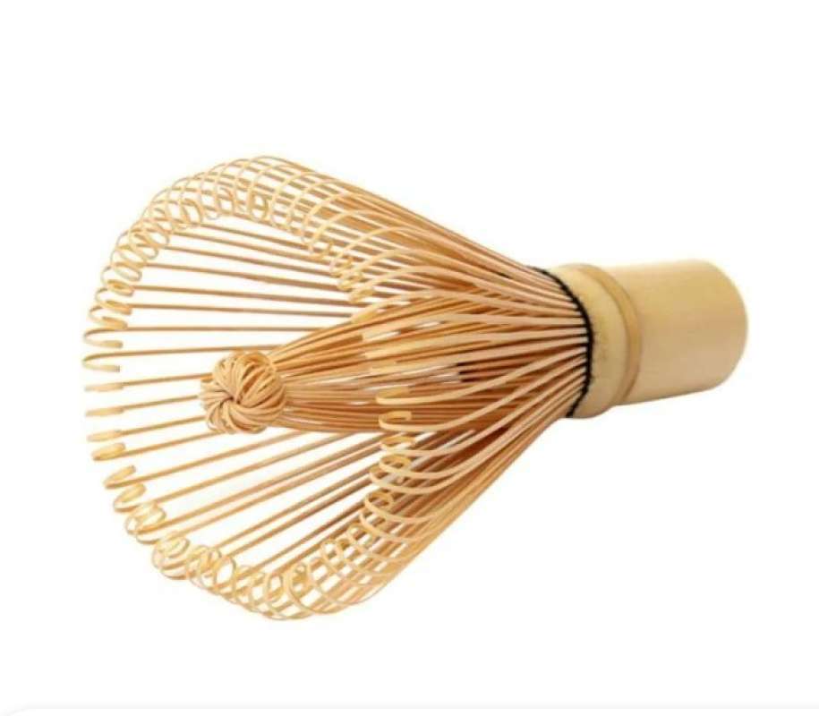Jual Pengaduk Bubuk Matcha Green Tea Powder Stirer Bamboo Whisk Kocokan ...