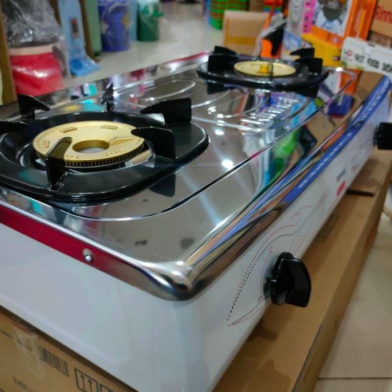 Promo Kompor Gas 2 Tungku Rinnai Ri712t Api Turbo + Api Lilin Diskon 23 ...