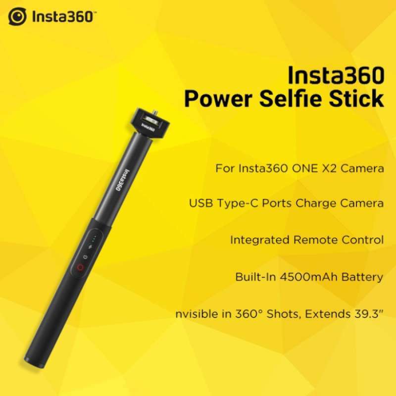 Promo Insta360 Power Selfie Stick Diskon 23% Di Seller Indah Purnama ...