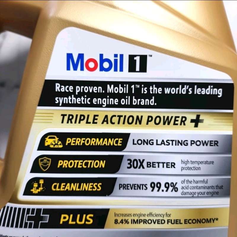 Jual Mobil 1 Triple Action Power+ 0w-20 4 Liter (ultimate Full/ Fully ...