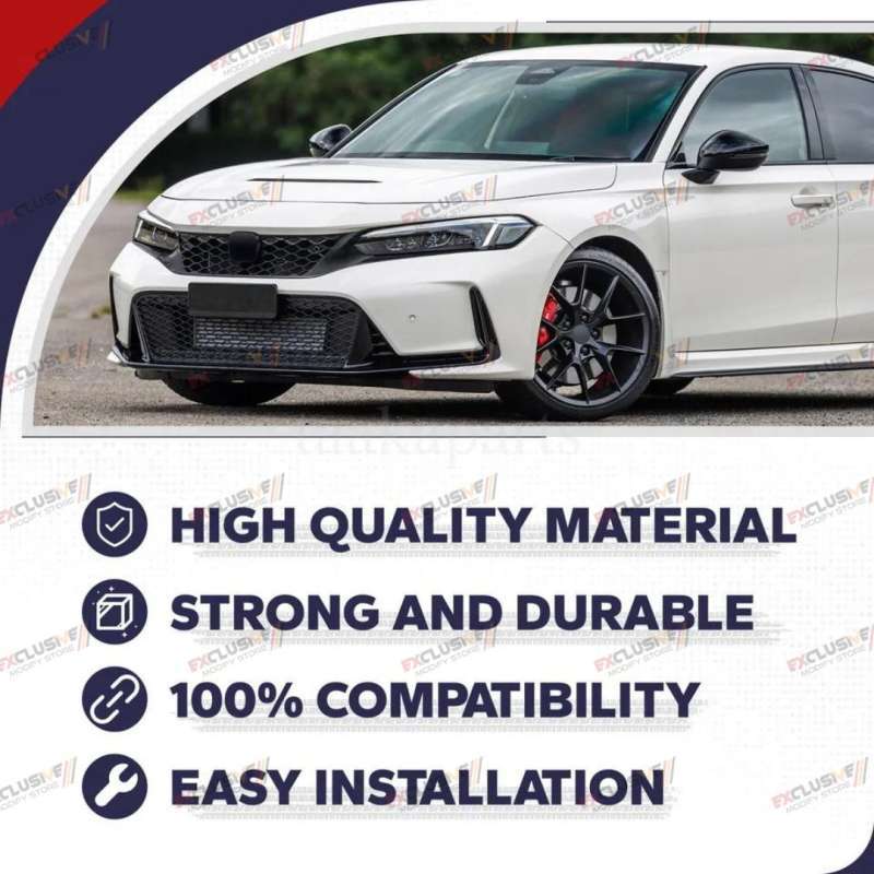 Jual Bumper Set Honda Civic Rs Fe1 Fe2 Sedan (2022-up) Bodykit Upgrade ...