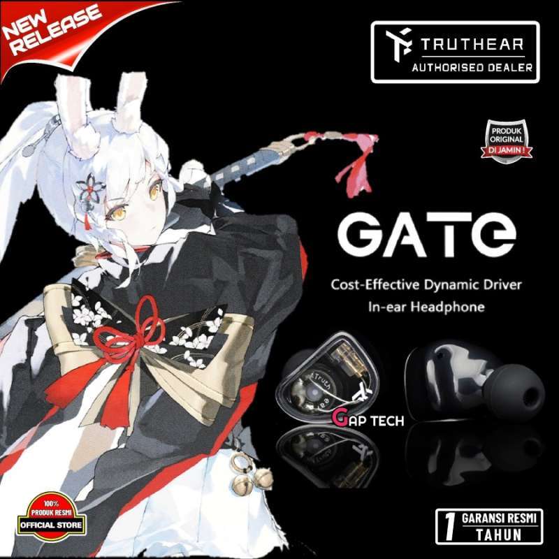 Jual Truthear Gate 10mm Dynamic Driver In-ear Earphone / Iem Original ...