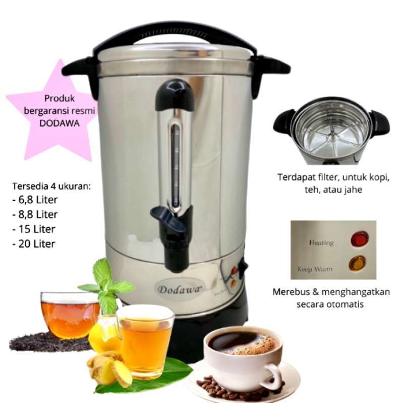 Promo Pemanas Kopi/teh & Air 20 Liter- Teko Besar - Water & Coffee ...