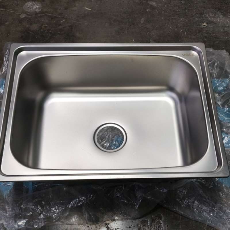Jual Bak Cuci Piring Stainless Bcp Kitchen Sink 60cm X 45cm Plus Afur ...
