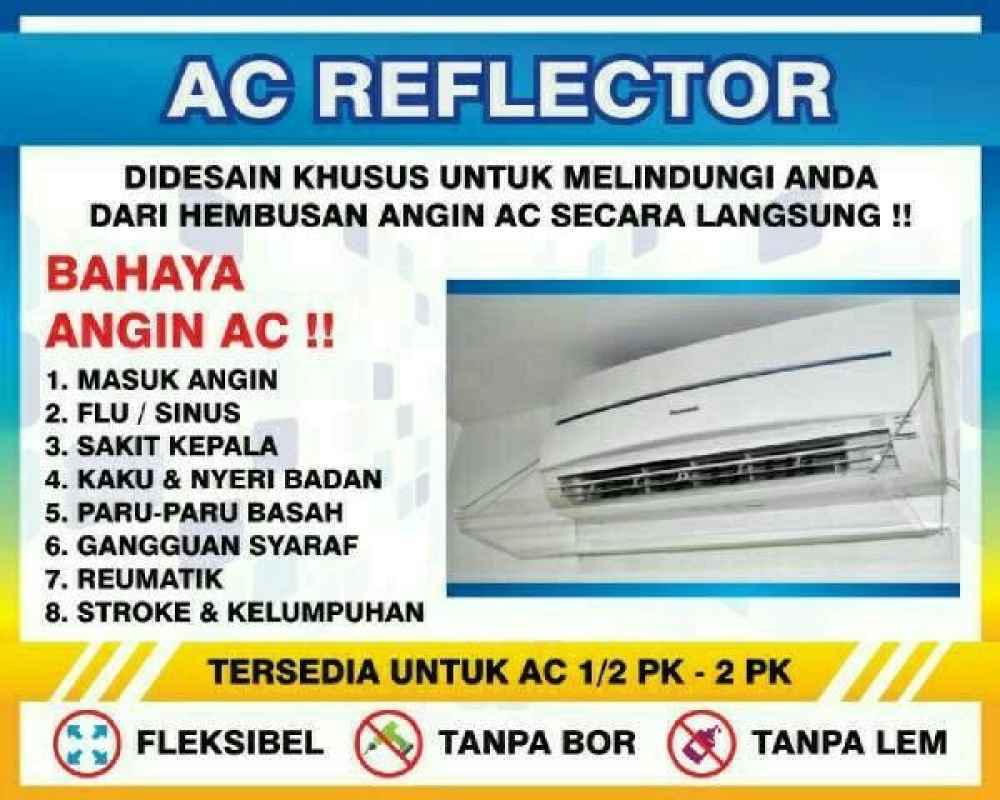 Jual Ac Reflector -akrilik Ac - Ac Shield - Talang Ac - Penahan Angin ...