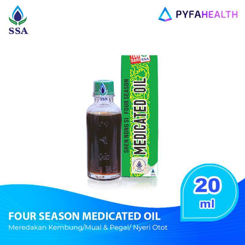 Promo Four Season Medicated Oil [20ml / 40ml] Best Seller Diskon 20% Di ...