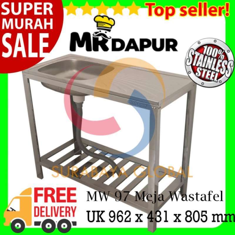 Jual Wastafel/bak Cuci Piring Mr Dapur Mw 97 Portable Knocked Down Soundpad Di Seller Shin Store ...