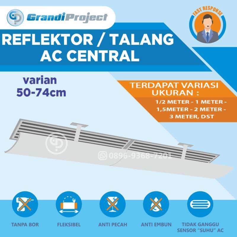 Jual Reflektor / Talang Ac Central (ukuran 50-74cm) Di Seller Shin ...