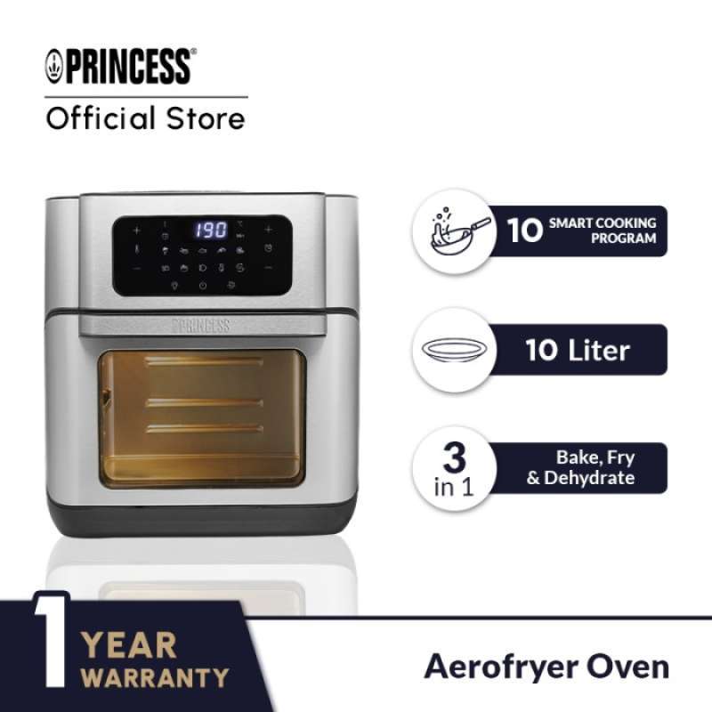 Jual Princess Air Fryer/ Airfryer Oven 10l/ Pemanggang & Penggoreng ...