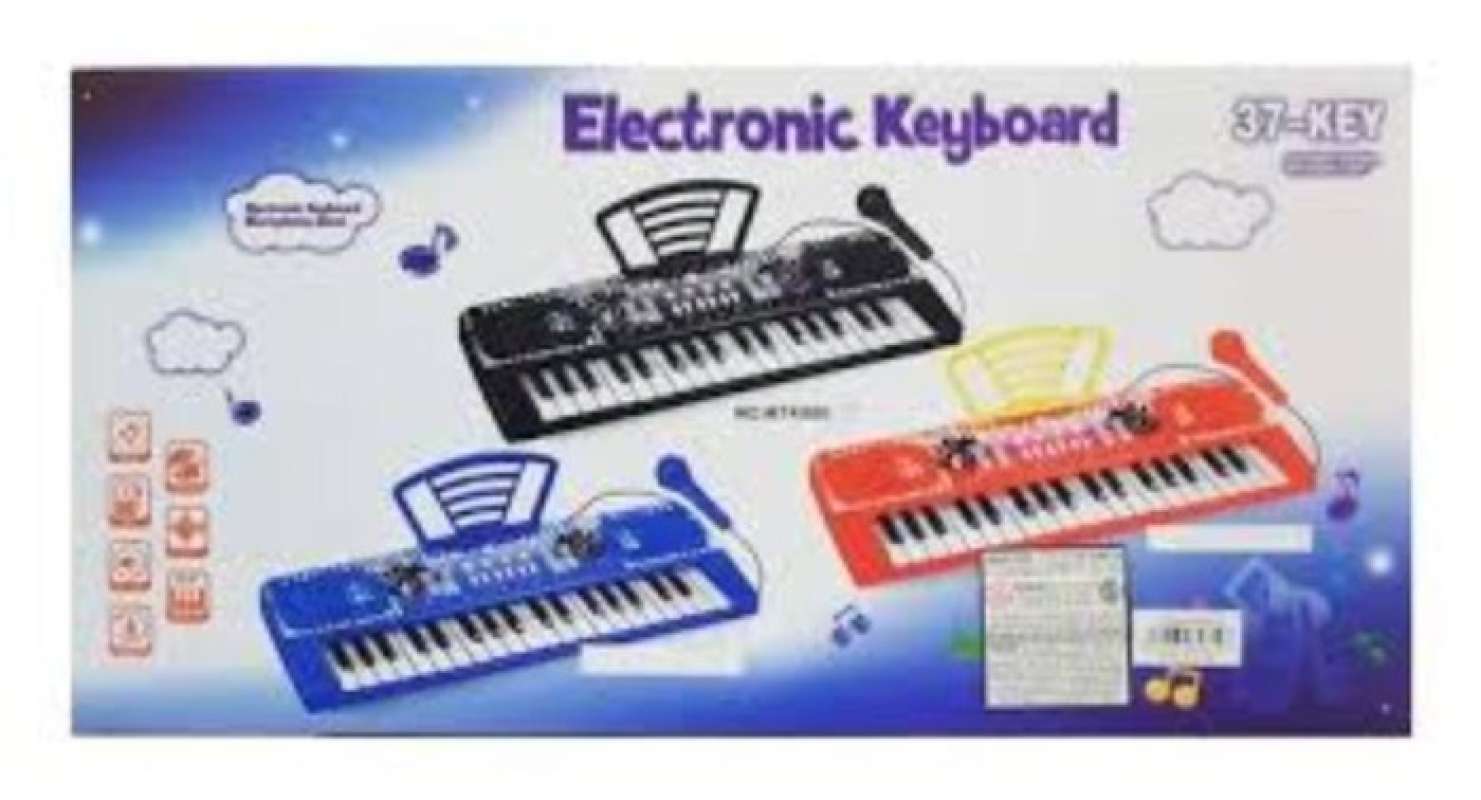 Jual Electronic Keyboard + Microphone Mainan Anak Piano Keyboard 37 Key ...