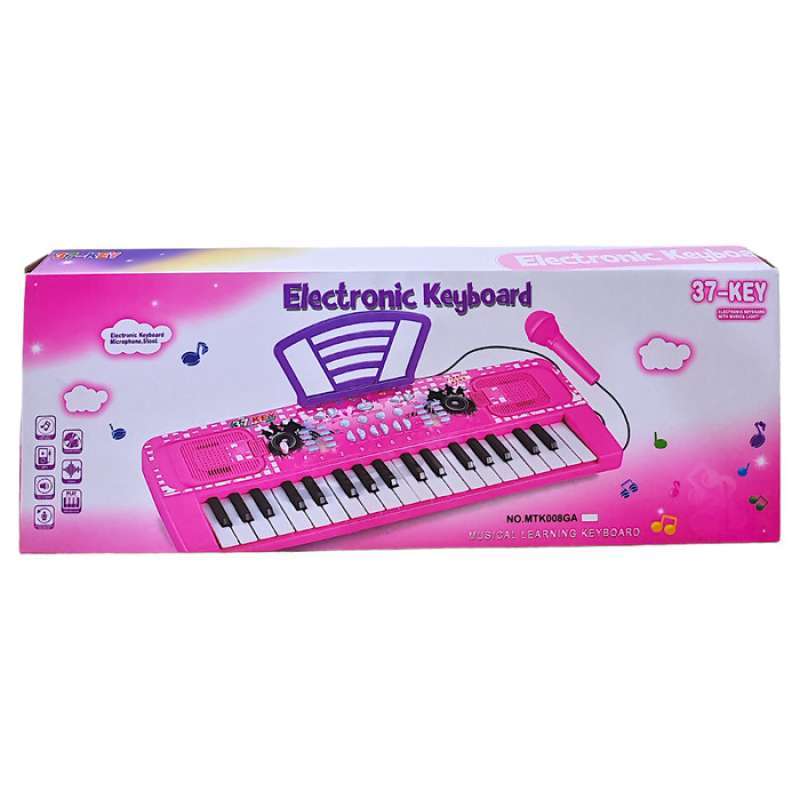 Jual Electronic Keyboard + Microphone Mainan Anak Piano Keyboard 37 Key ...