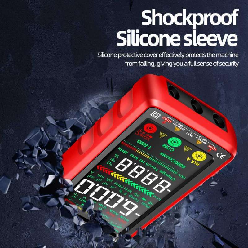 Jual Digital Multimeter Large Lcd Screen 6000 Count 2800mah 682 Tespen ...