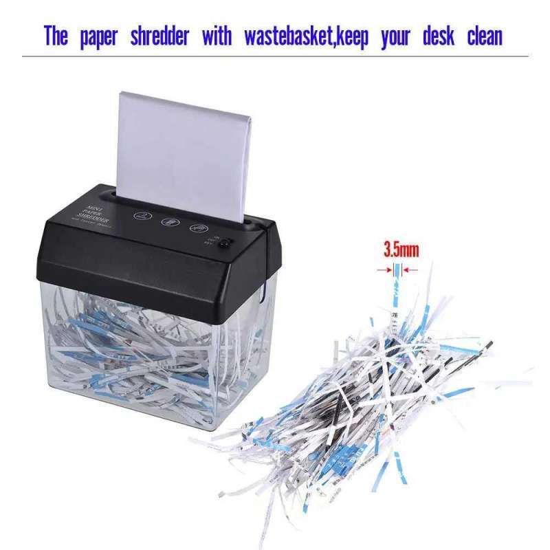 Jual Jakcom Mesin Penghancur Kertas Mini Paper Shredder With Letter ...