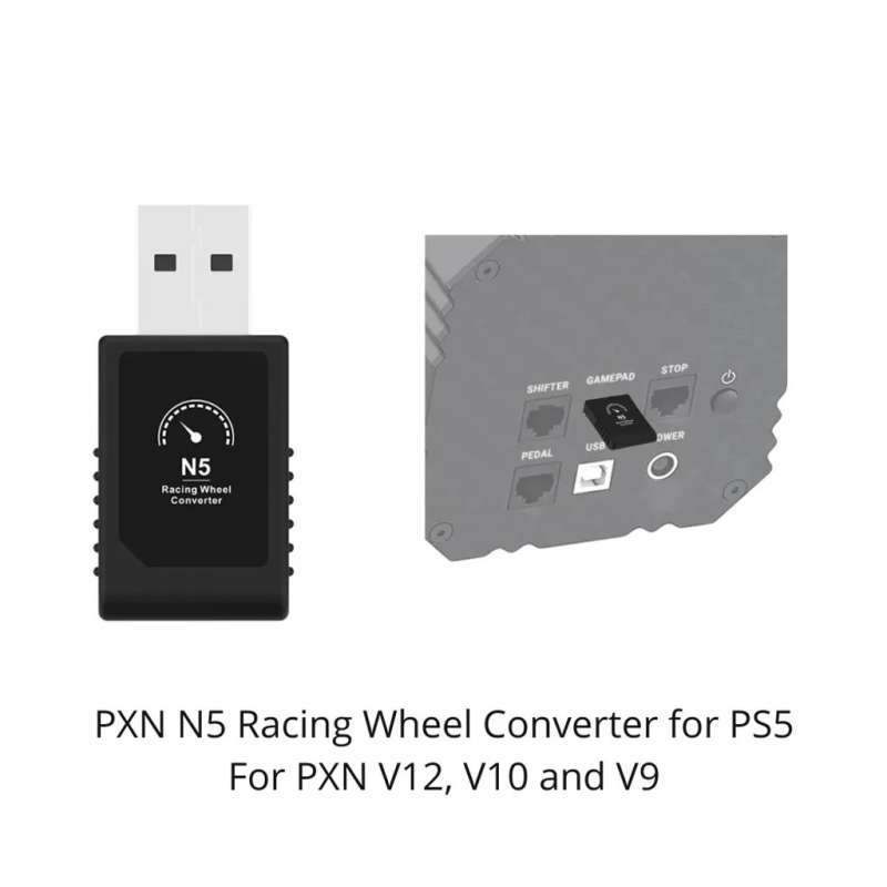 Jual Bundling V10 With N5 For Ps5 Console Steering Wheel Converter ...