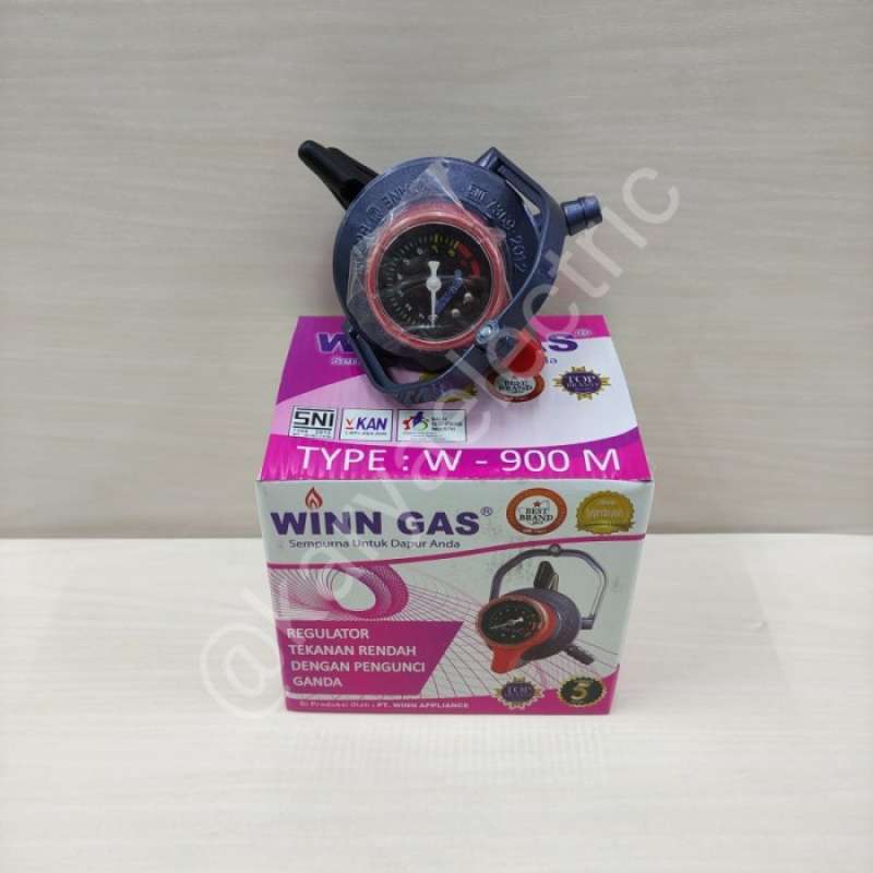 Promo Regulator Gas Lpgn Gas W900m Pengunci Ganda / Triple Lock Diskon ...