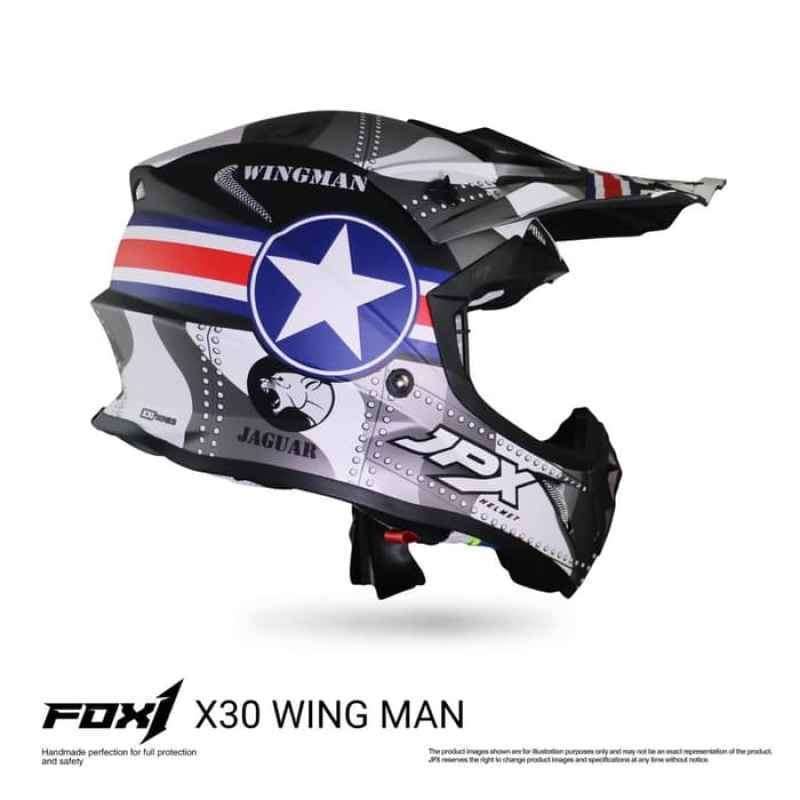 Jual Helm Jpx Cross Full Face X30 Wing Man Di Seller Motohelmet - Dadap, Kab. Tangerang | Blibli