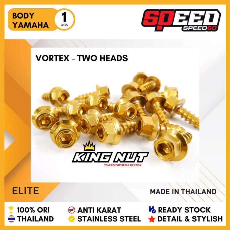 Jual Baut Body Yamaha Mio Fino 125 Vortex Elite 2 Kunci Baut Probolt Thailand Stainless King Nut ...