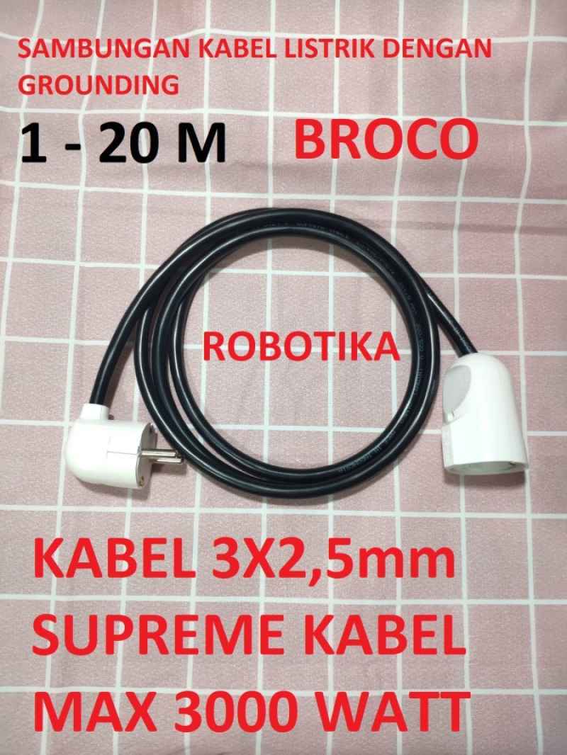Jual Kabel Extension Sni Broco - Sambungan Listrik Ground Supreme 3x2 ...