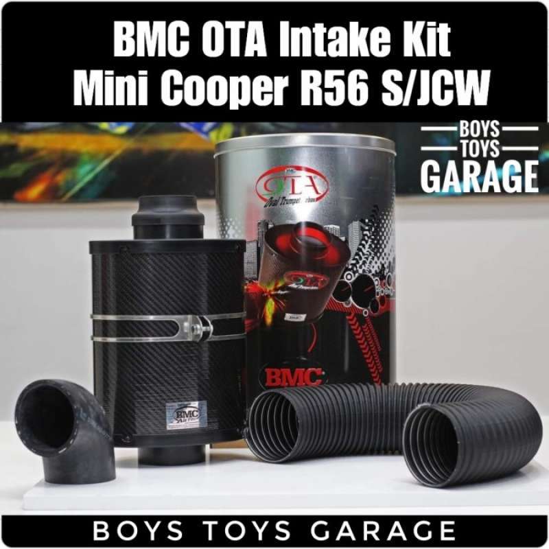 Jual Carbon Intake Kit Mini Cooper R56 S / Jcw Bmc Oval Trumpet Airbox ...