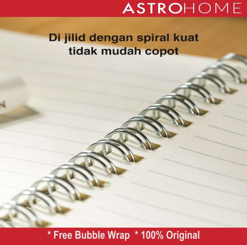 Jual Deli Lpb560 Spiral Notebook Buku Catatan Tulis Sekolah Spiral ...