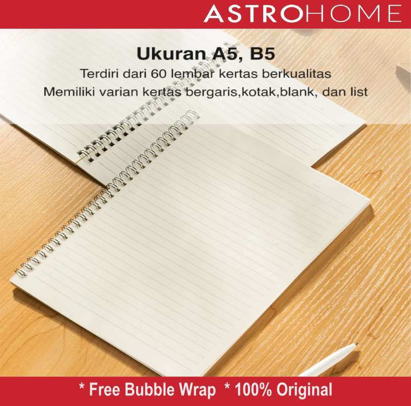 Jual Deli Lpb560 Spiral Notebook Buku Catatan Tulis Sekolah Spiral ...