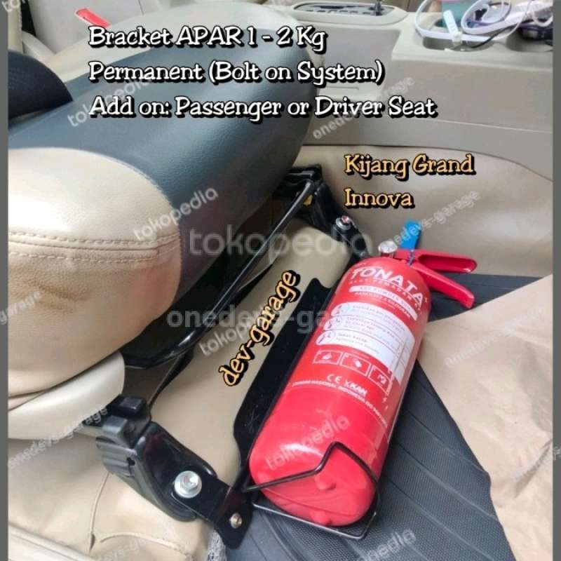 Promo Bracket Dudukan Apar Di Kaki Jok Mobil Kijang Grand Innova Diskon ...