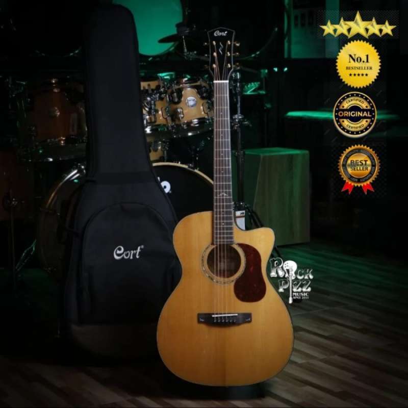 Jual Cort Gold-oc6 Oc 6 Oc-6 Bocote Acoustic Electric Guitar W/case Di Seller Rukia - Cengkareng ...