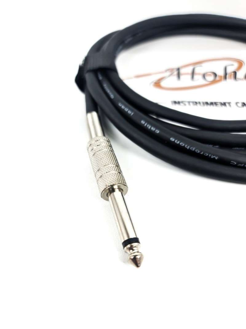 Jual Kabel Jack Gitar Dan Bass Elektrik Merk Aloha Original Anti Noise ...